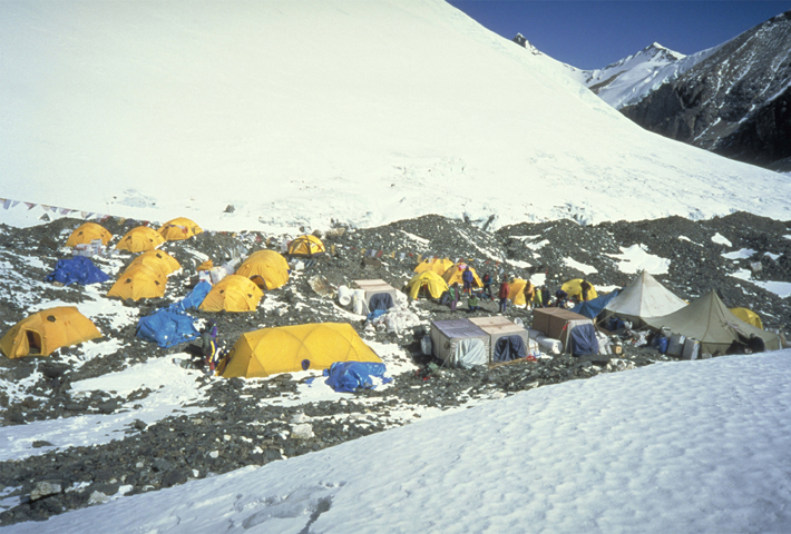 Advance Base Camp = Camp3(6,350m)